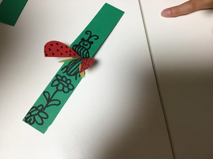 6月のACは Flapping Lady bug craft | レインボー英語教室